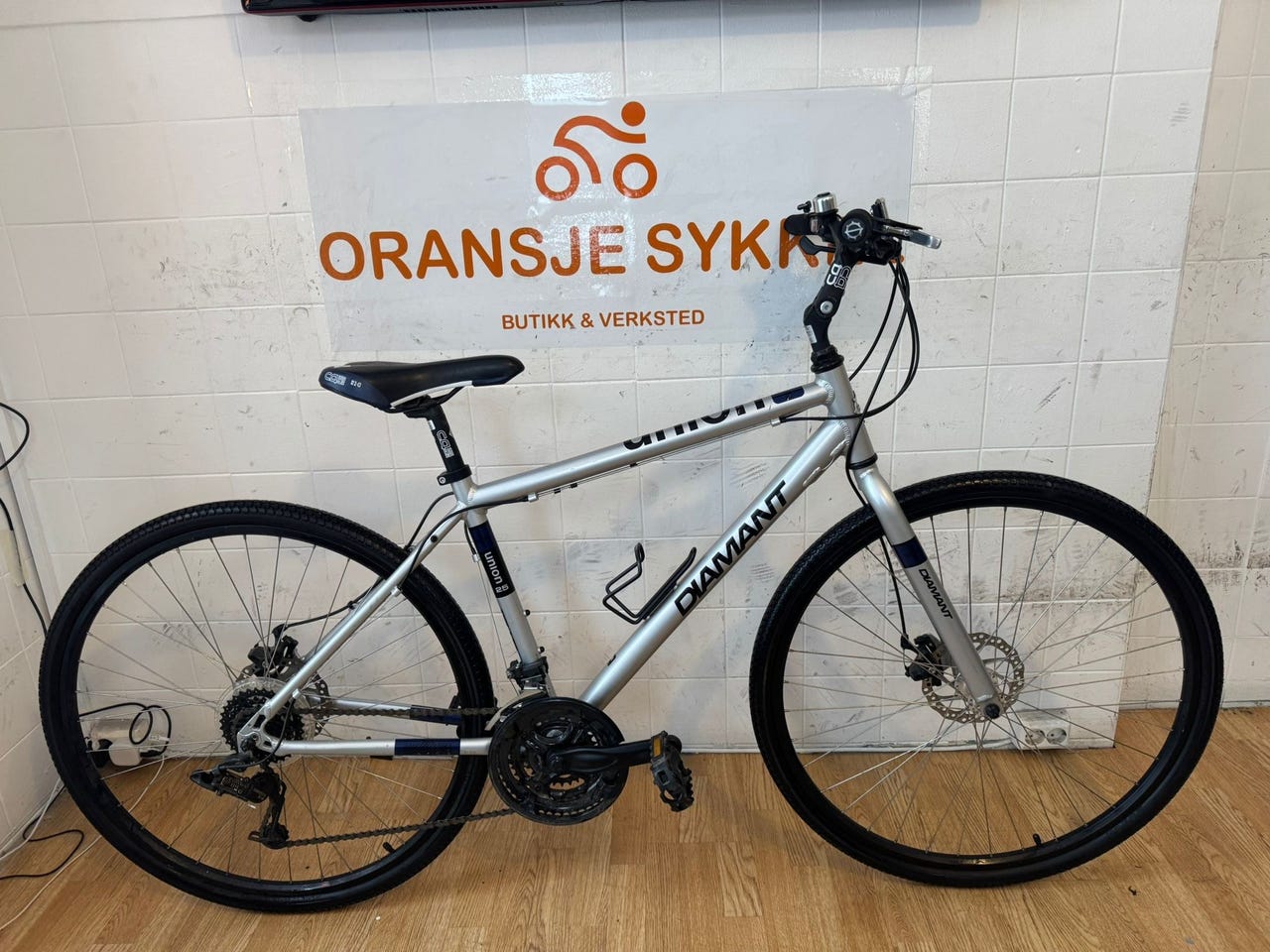 DIAMANT UNION 25 HYBRIDSYKKEL SOM NY/ SERVICE GARANTI /JUSTEBAR STEM ...