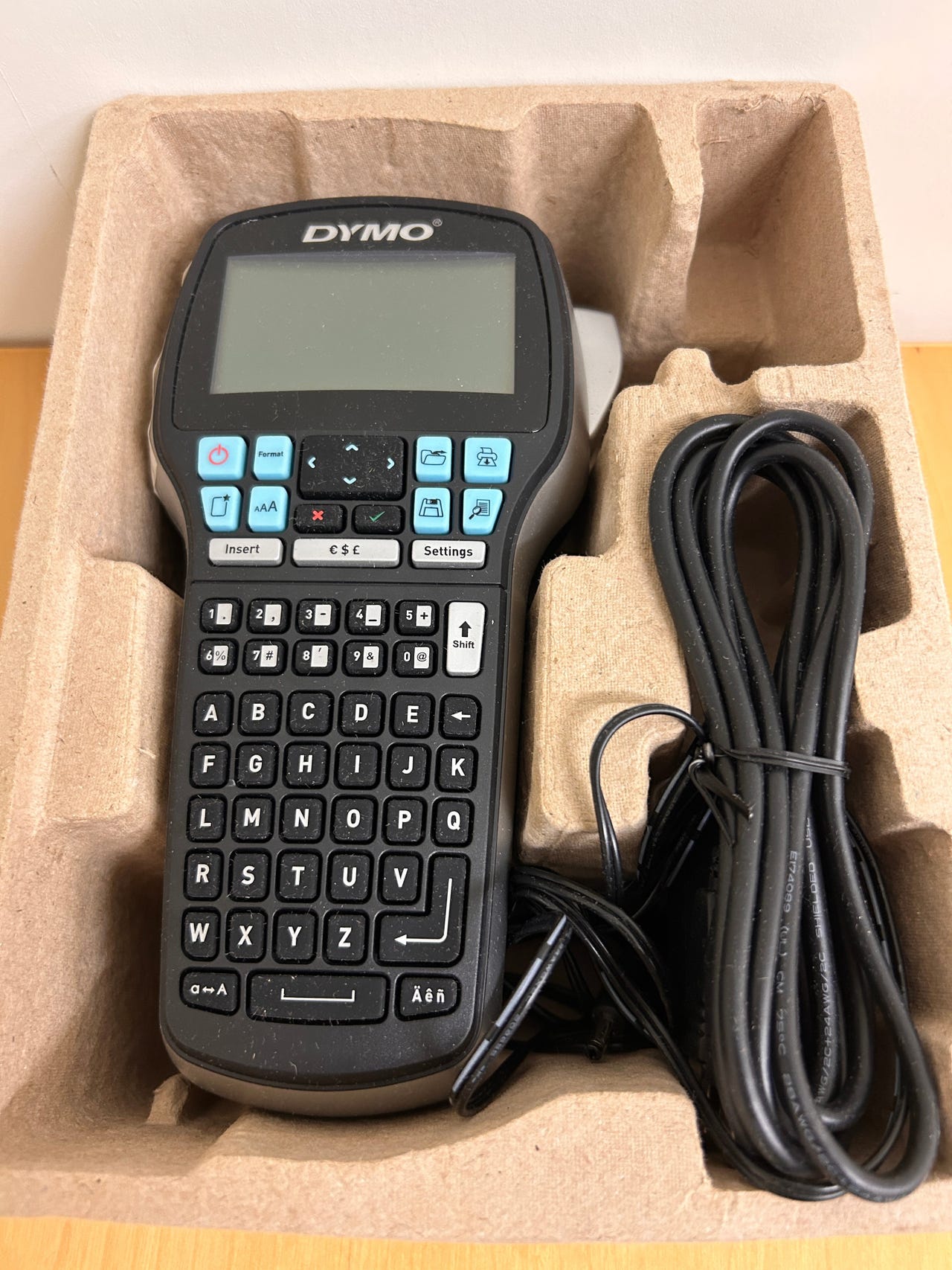 1 stk Dymo 420P Label Manager etikett printer - BRUKTE KONTORMØBLER ...