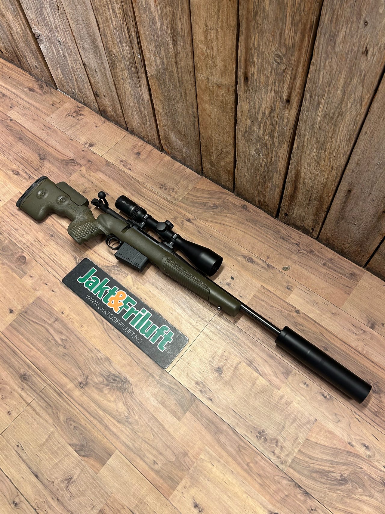 Brukt Mauser M18 kal 308win m/kikkert og demper | FINN-torget