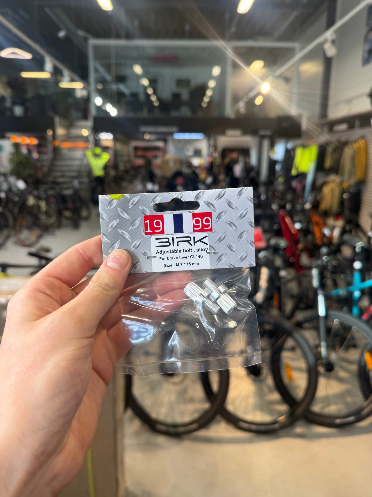 Justerbar bolt til bremser, M7*15mm (billig, lagertømming) | FINN-torget