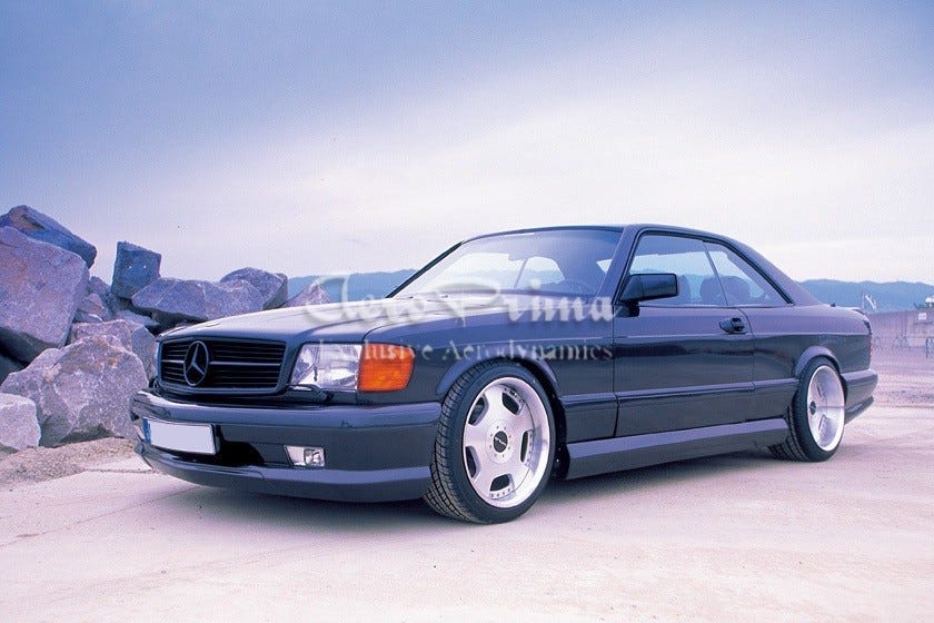 MERCEDES S-KLASSE SE / SEL / SEC - W126 / C126 - CUSTOM BODY KIT | FINN ...