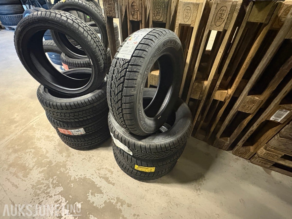 2021 Dunlop SP WinterSport 4D - 4 stk dekk +/- 195/65 R16 92H ...
