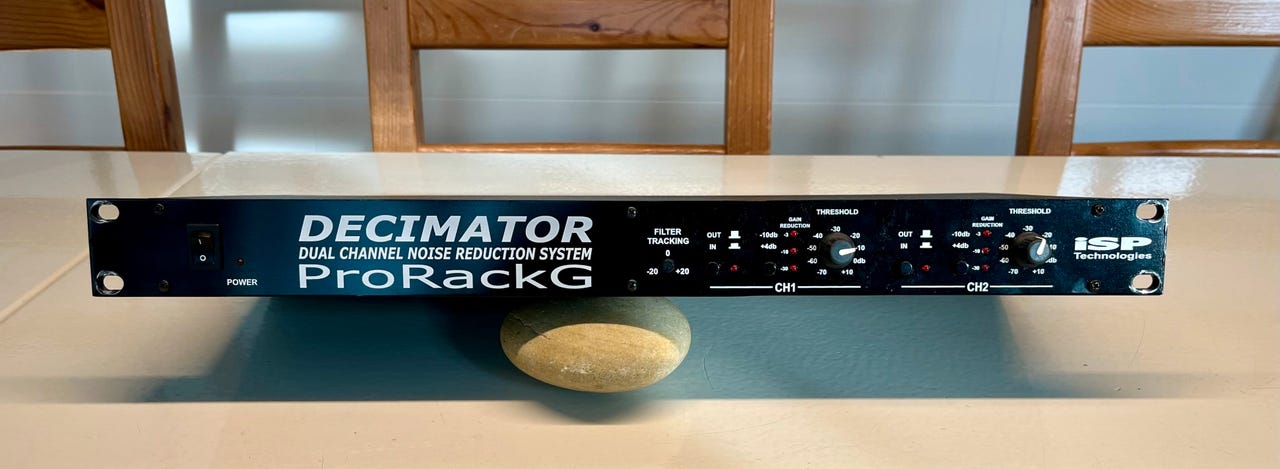 ISP Decimator Dual Channel Noise Reduction System ProRackG | FINN-torget