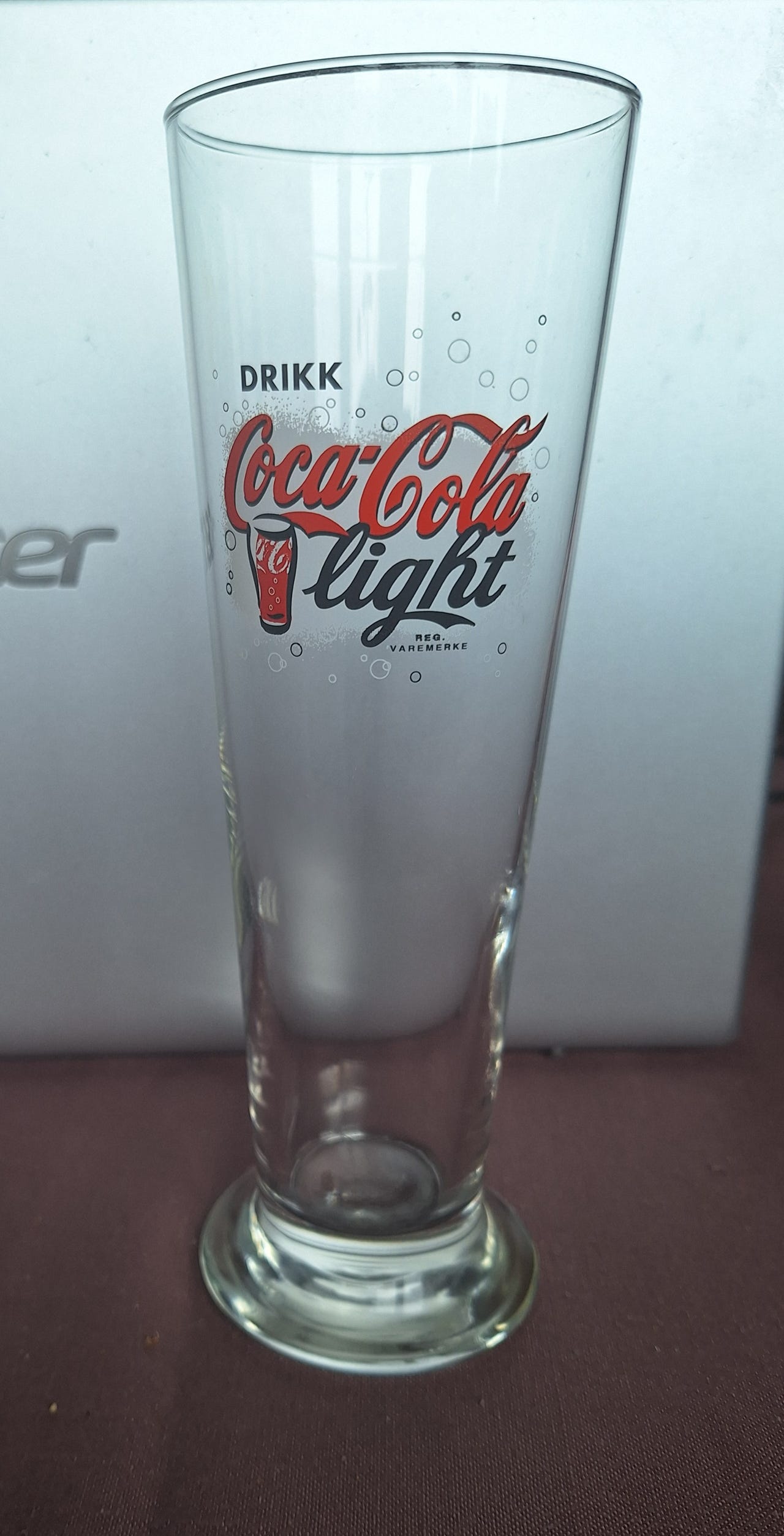 Coca - Cola light glass | FINN-torget