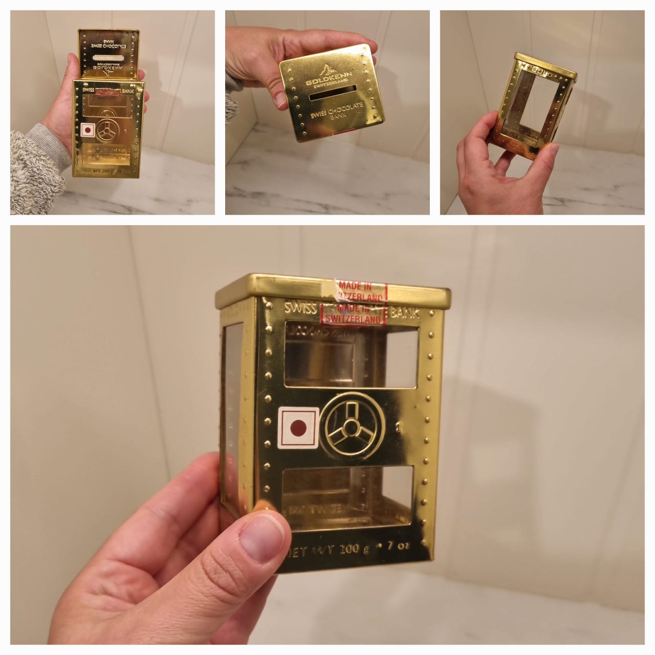 Goldkenn Metal Mini Safe / sparebøsse. | FINN-torget