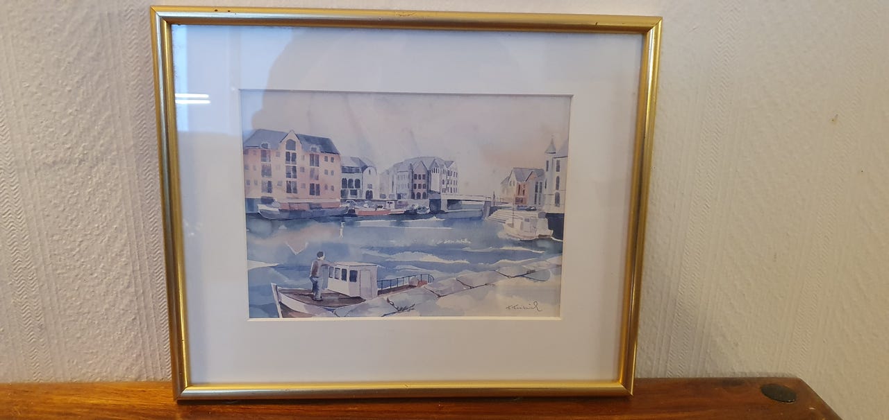 Akvarell trykk av Knut kråkevik | FINN-torget