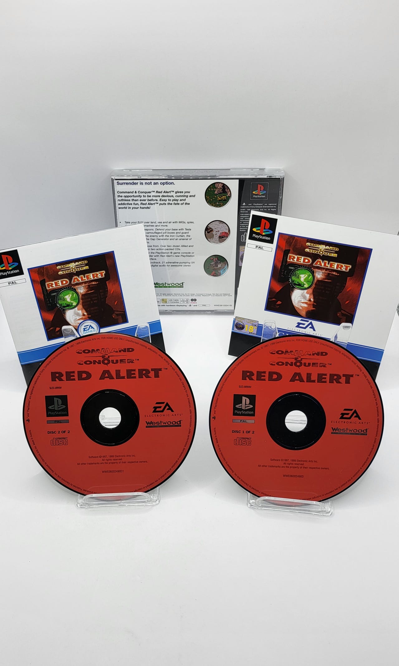 PS1 - Command & Conquer Red Alert - NÆR MINT! | FINN-torget