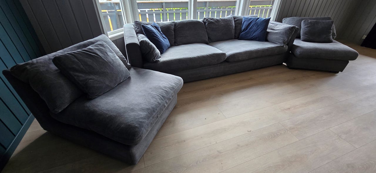 Milano sofa med stoler | FINN-torget