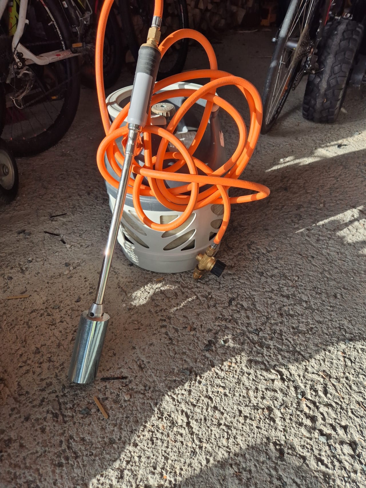 Sievert gassbrenner ny, + halv 5kg i propan. | FINN-torget