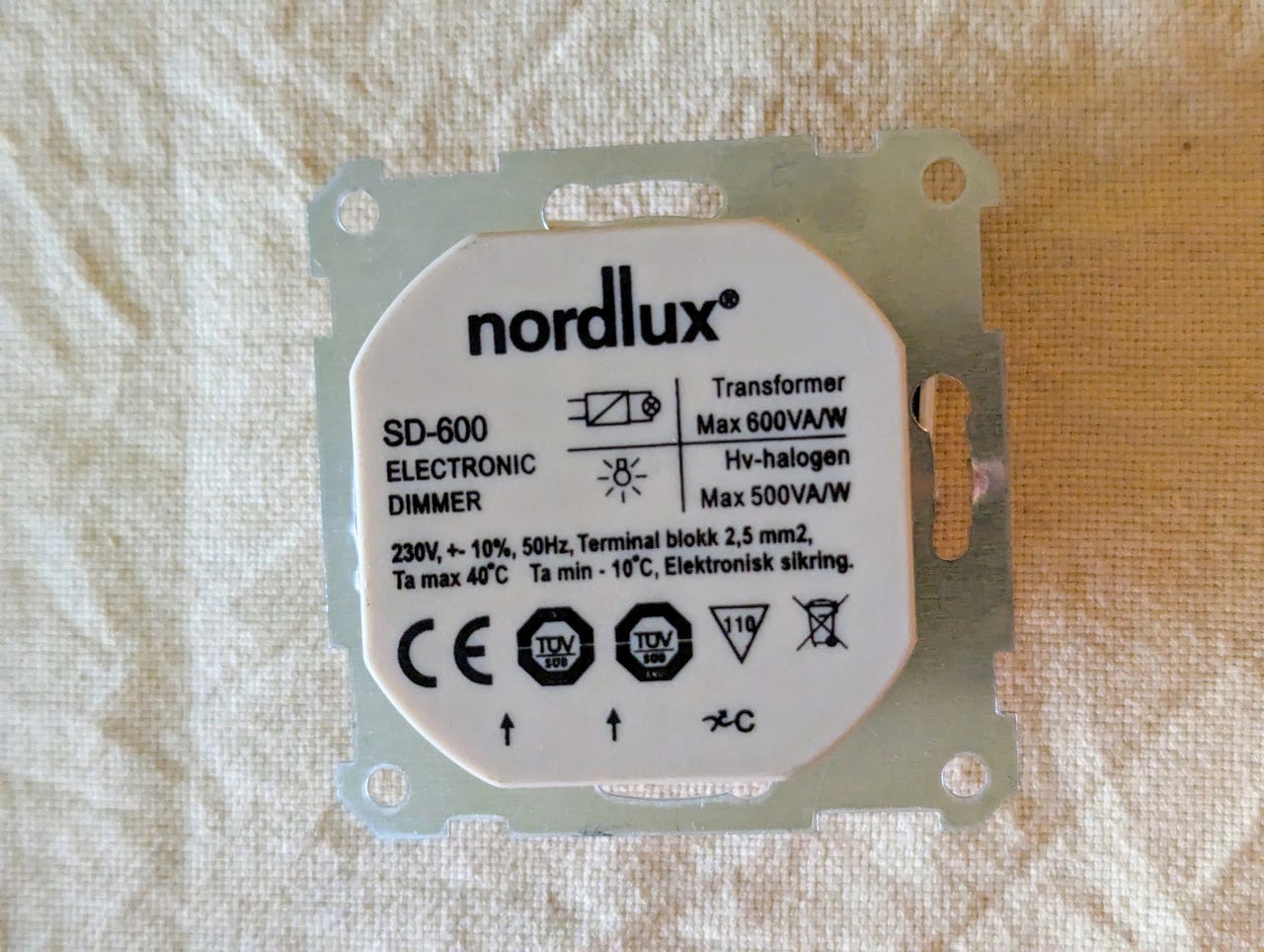 Nordlux SD-600 electronic dimmer | FINN-torget
