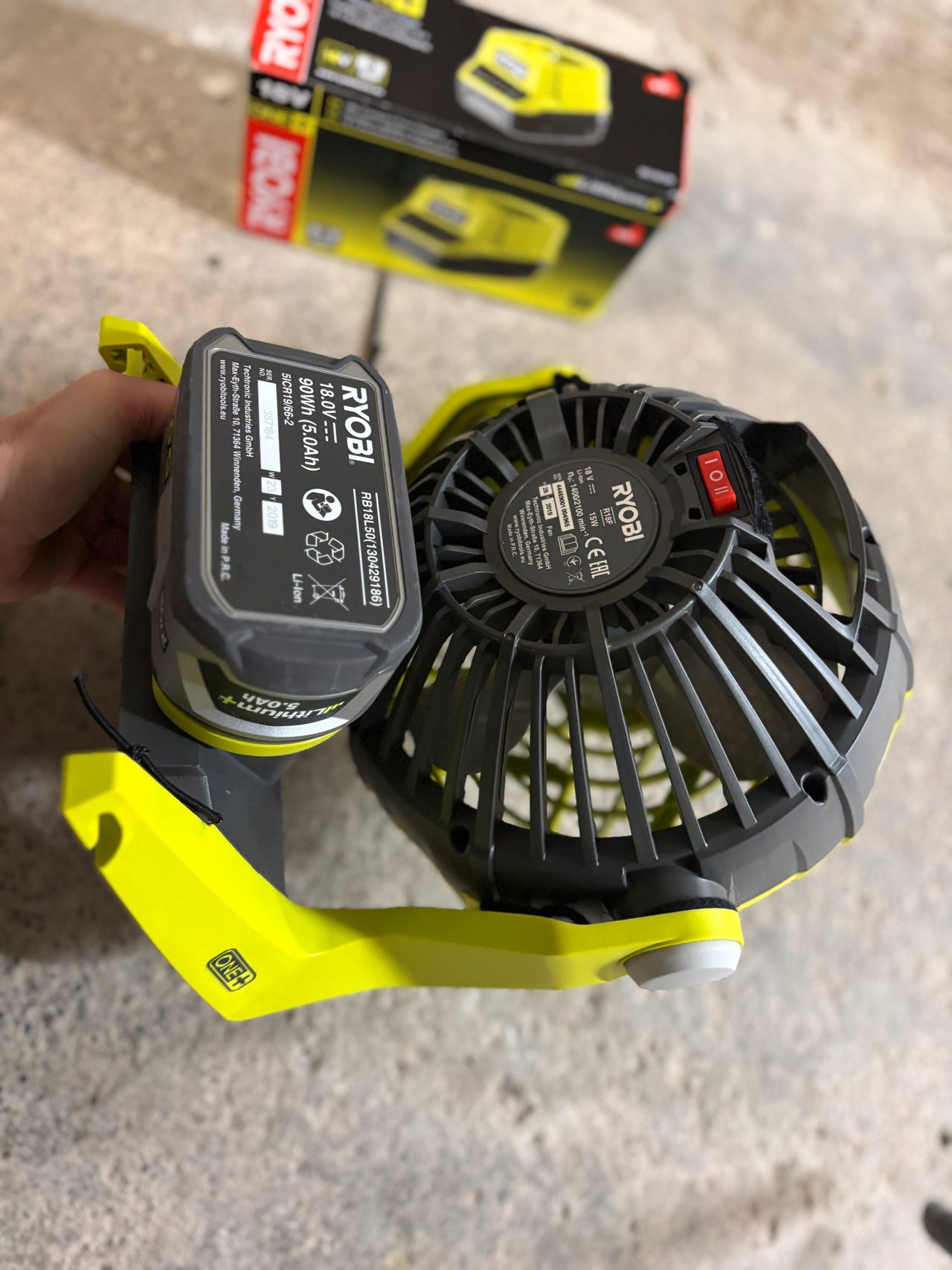 RYOBI vifte med batteri | FINN-torget