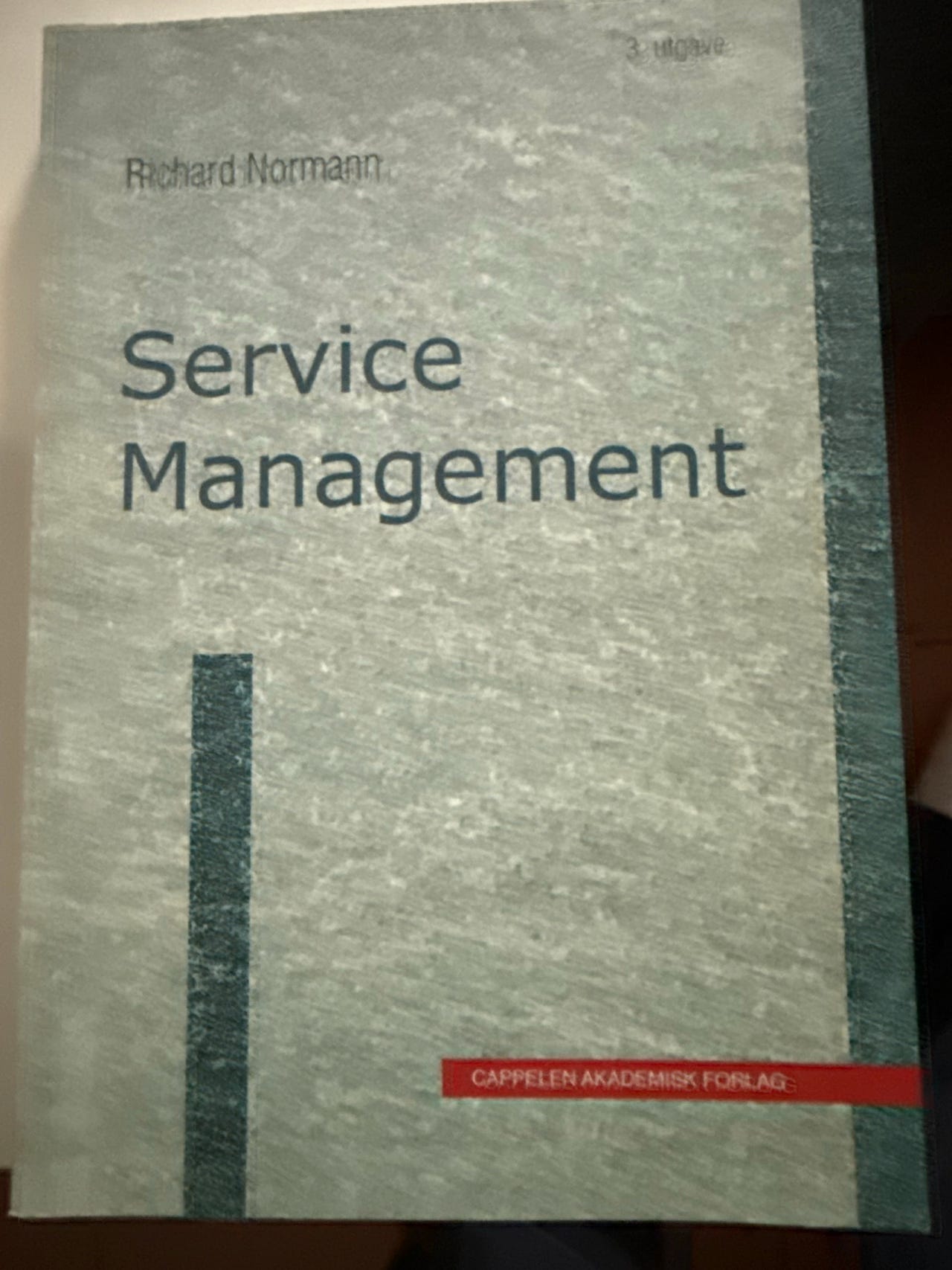 Service management 3. utgave, Richard Normann | FINN-torget