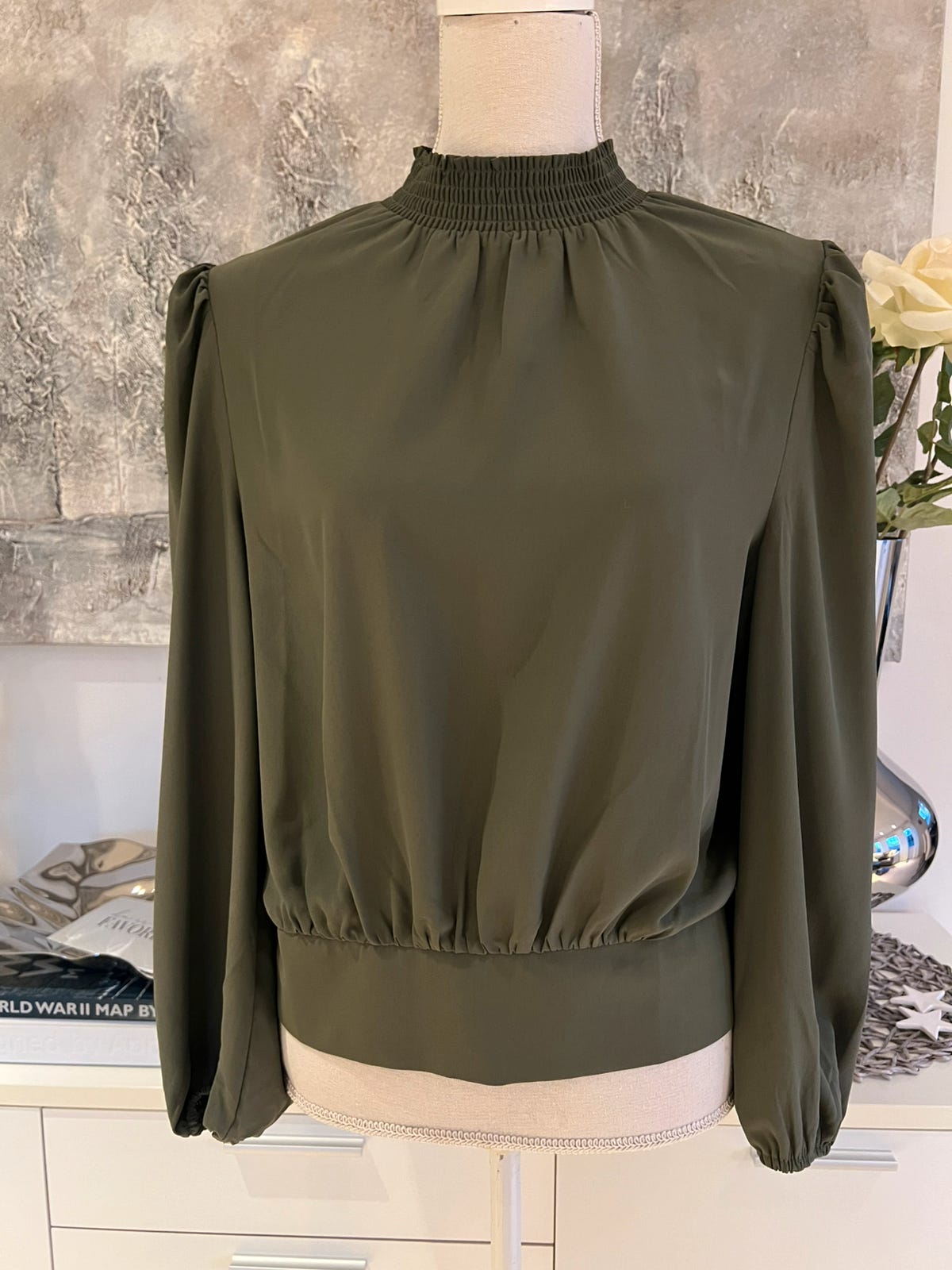 Bluse fra Dorothy Perkins, grønn str 40 | FINN-torget