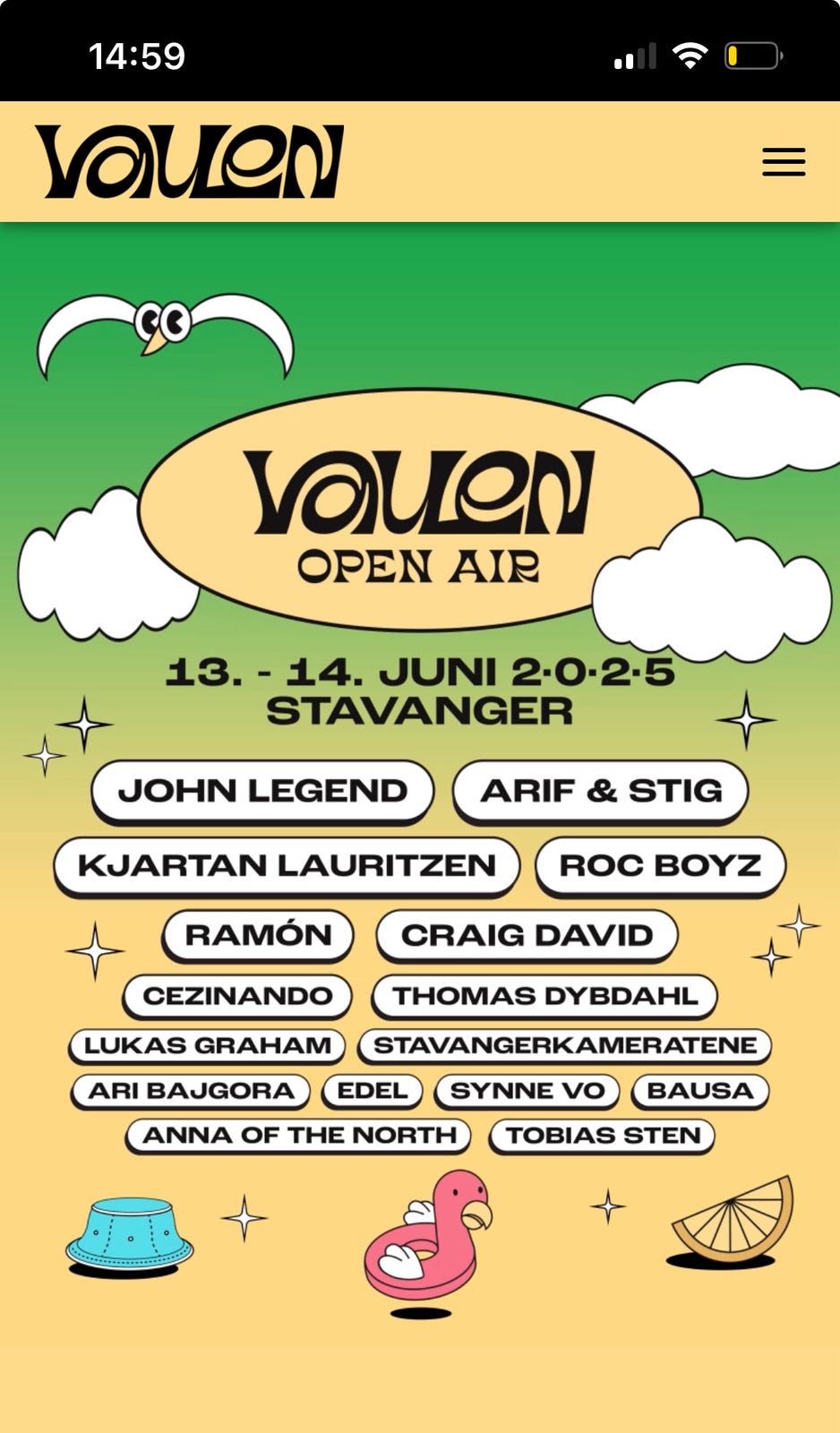 Festivalpass vaulen 2025 | FINN-torget