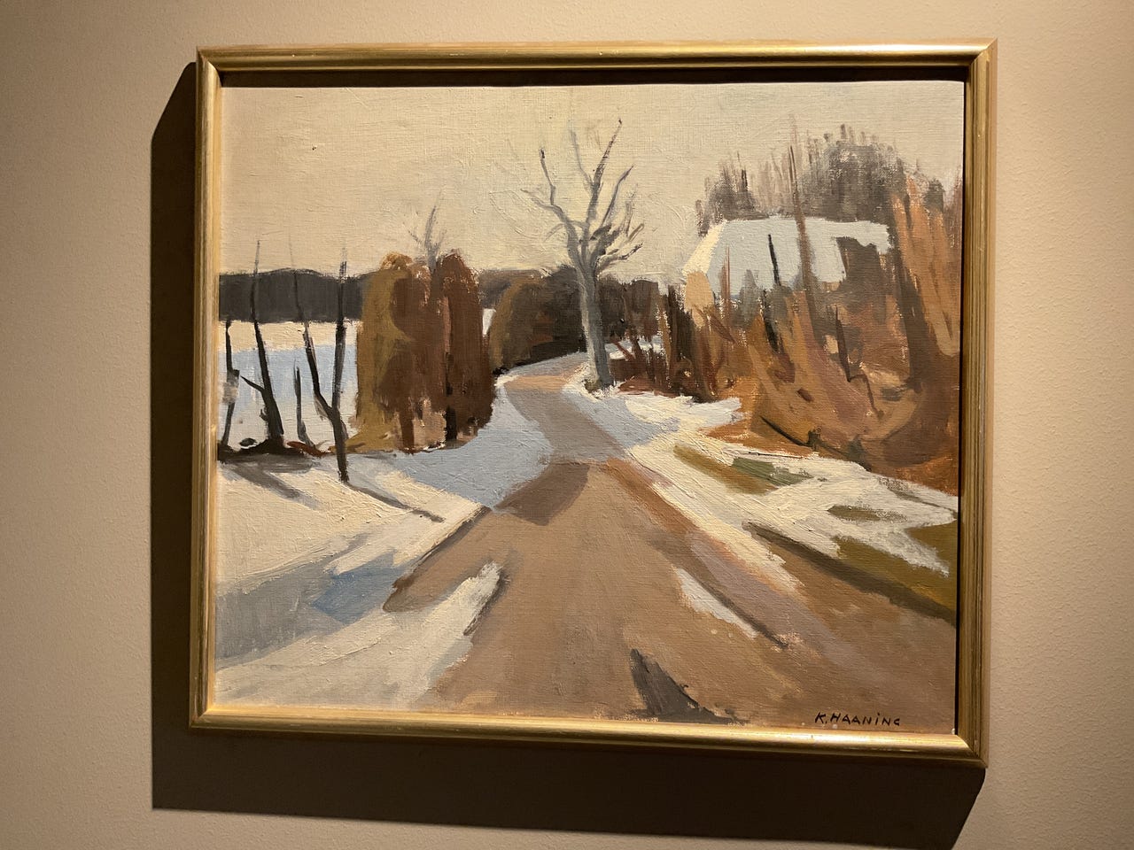 En av Arendalsmalerne - Knud Haaning, olje på lerret 60x50 | FINN-torget