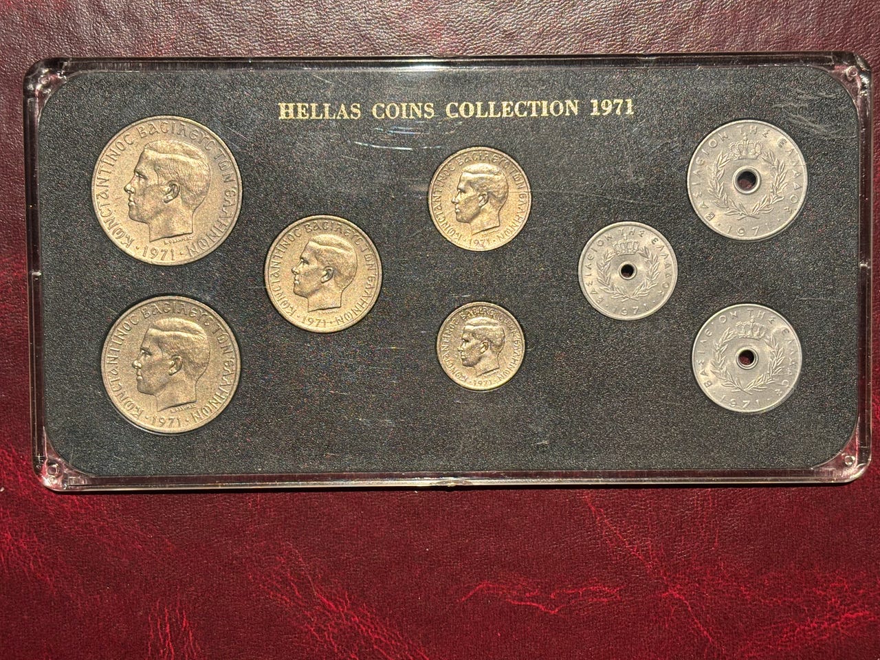 Greek/Hellas Coin Collection 1971 | FINN-torget