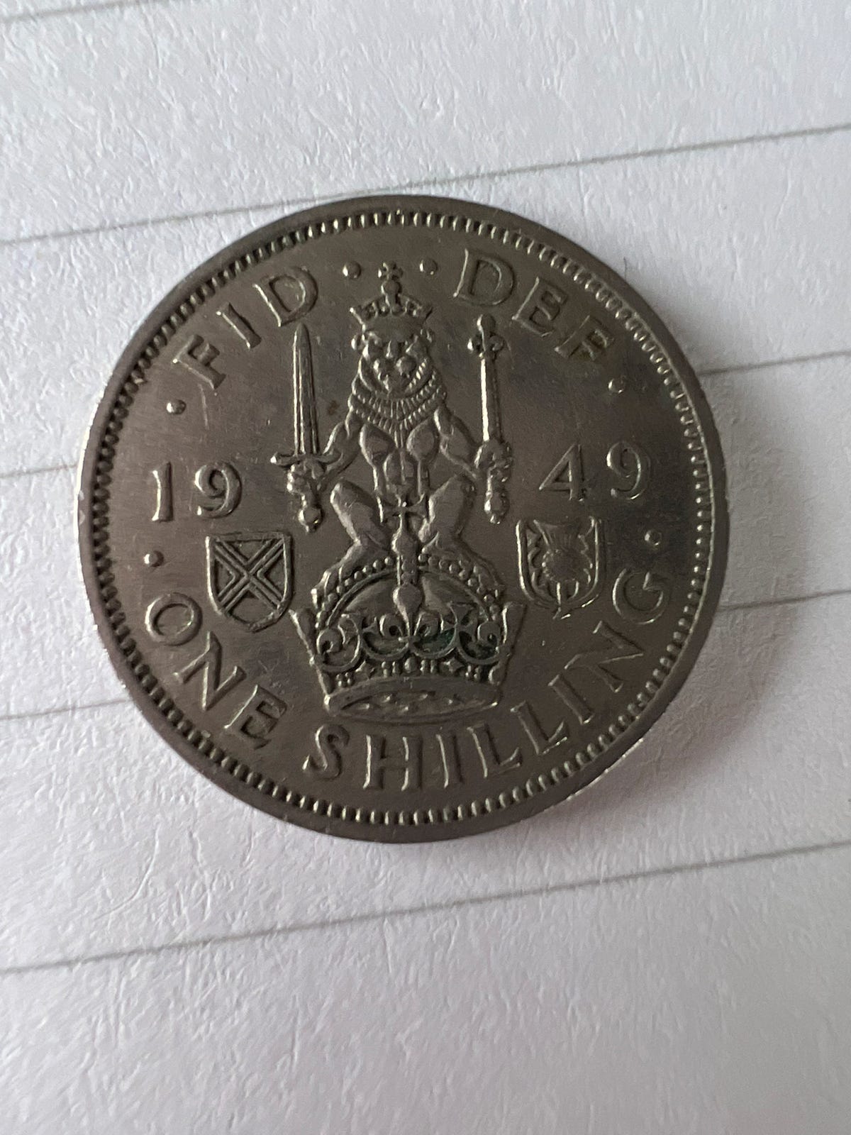 One Shilling 1949 | FINN-torget