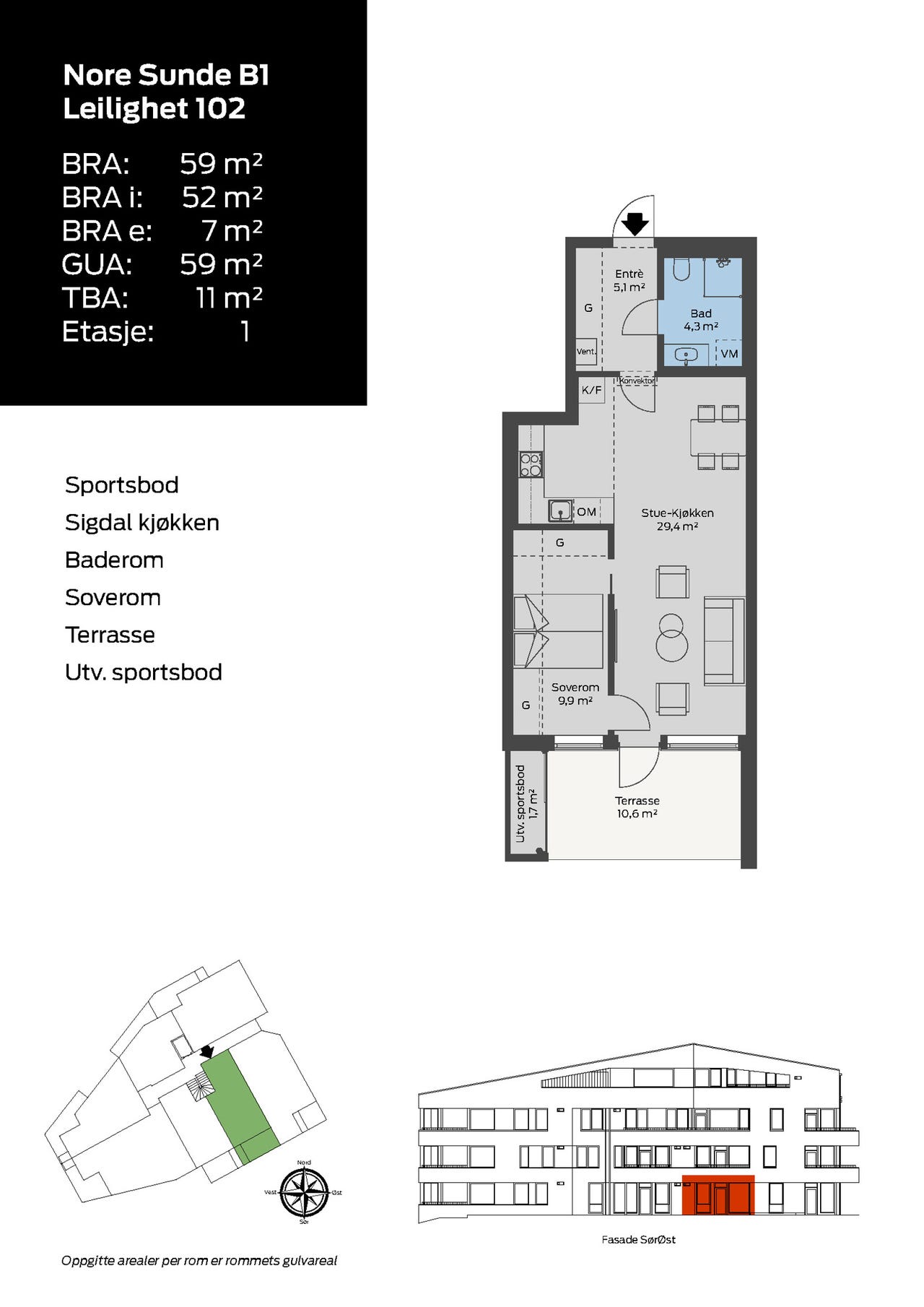 Nore Sunde B1 | FINN eiendom