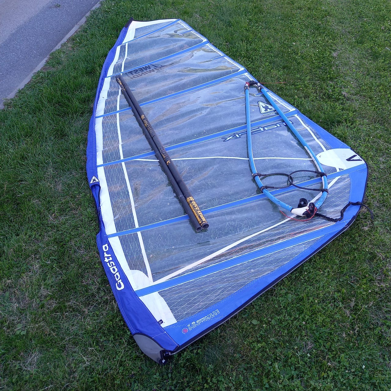 Gaastra Matrix Seil 7.5 m² Blå | FINN-torget