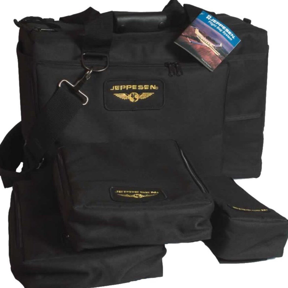 JEPPESEN CAPTAIN FLIGHT BAG BLACK - Pilotveske Jeppesen | FINN-torget