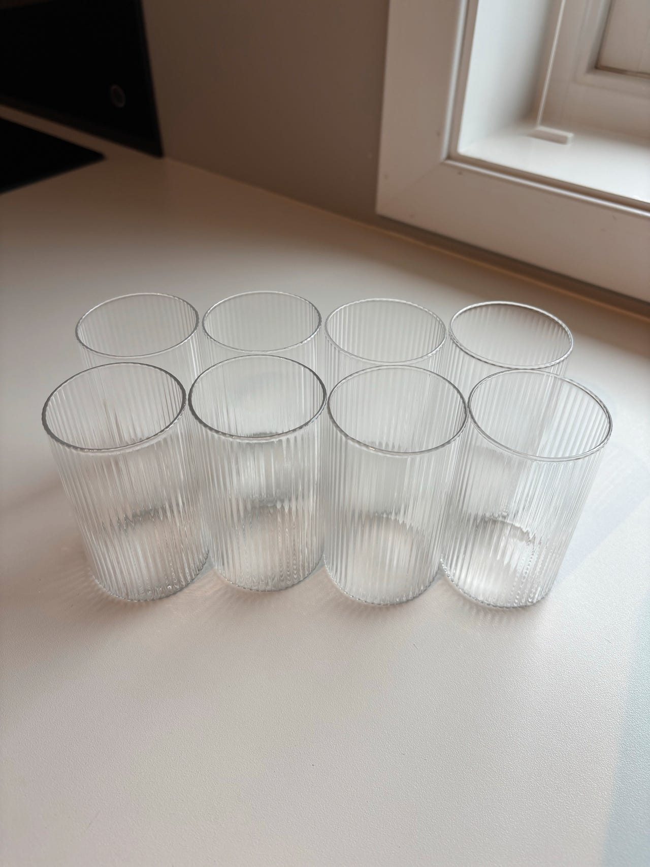 Ferm Living Glasskrus 8 stk Gjennomsiktig Glass | FINN-torget