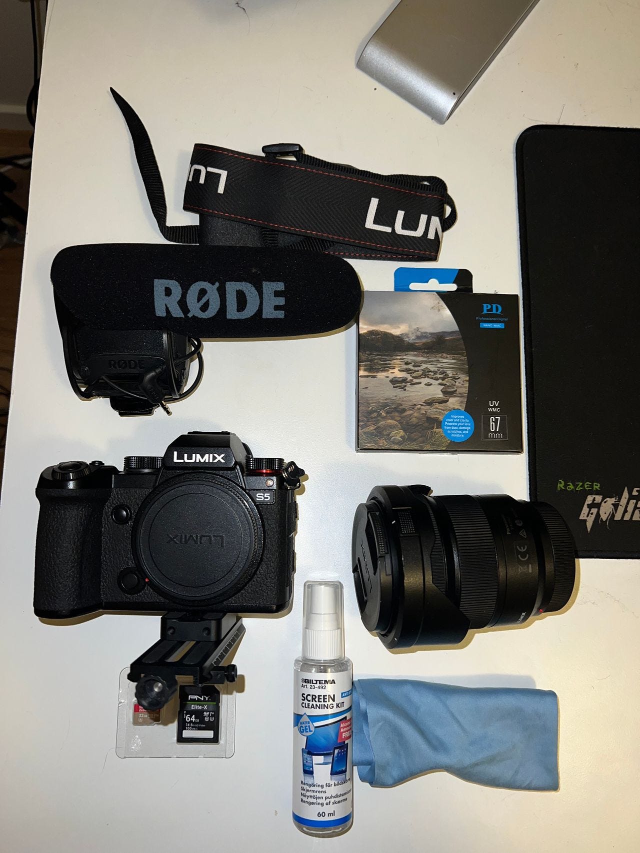 LUMIX S5, DJI RONIN S og RØDE PRO MIC | FINN-torget