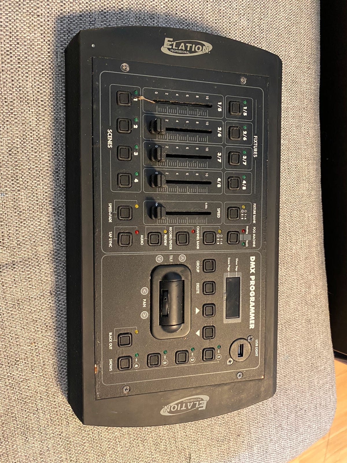 Elation Proffesional DMX programmer selges | FINN-torget