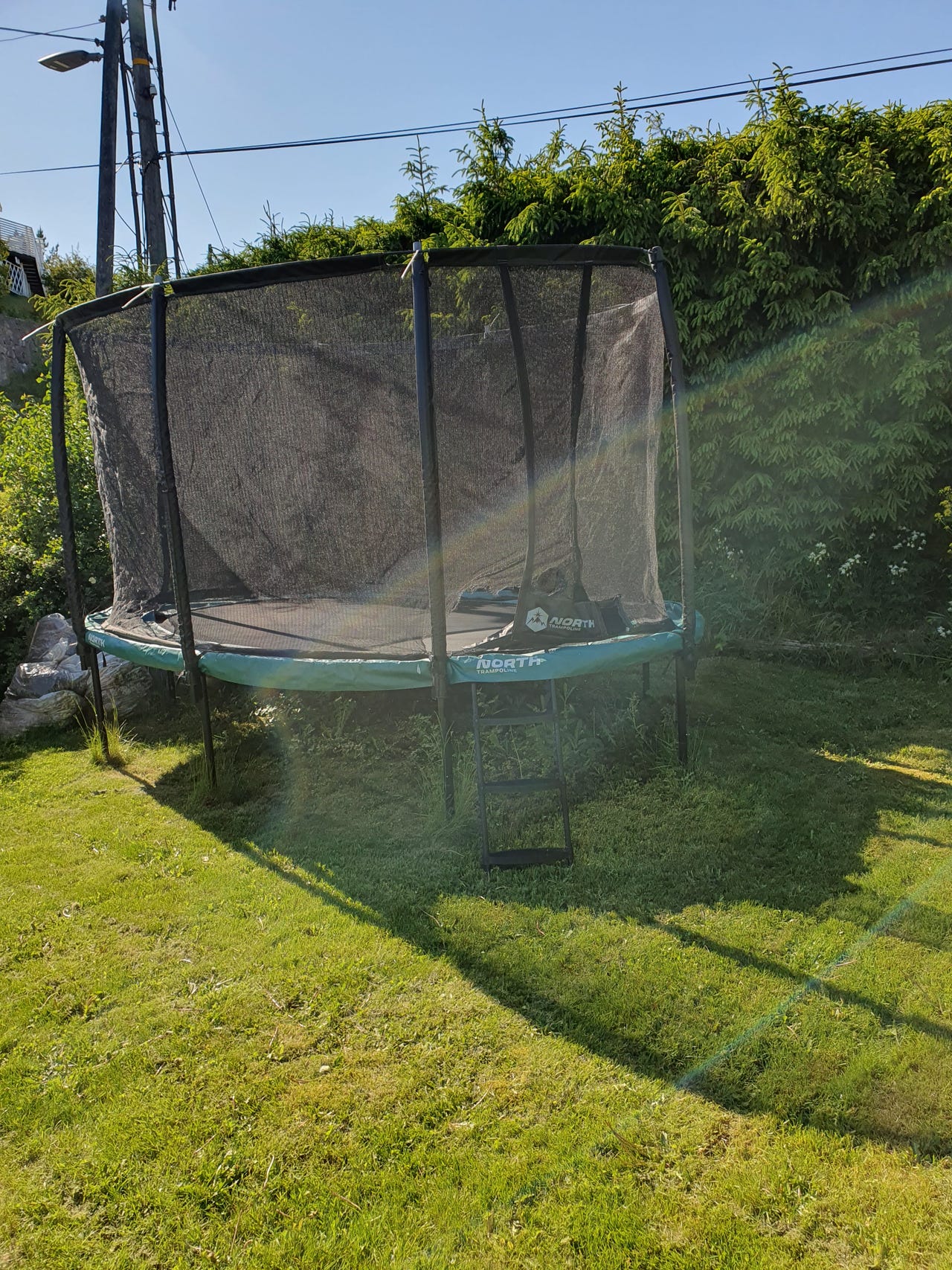 North trampoline - oval stor trampoline | FINN-torget