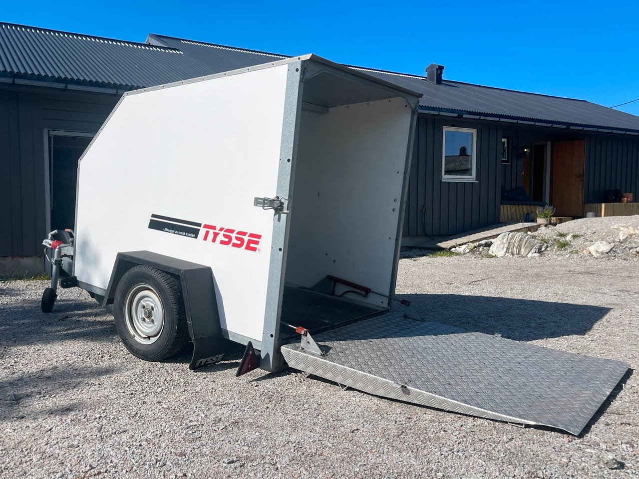 Tysse lift skaphenger 6110 HC m/el. baklem og fjernstyring | FINN-torget