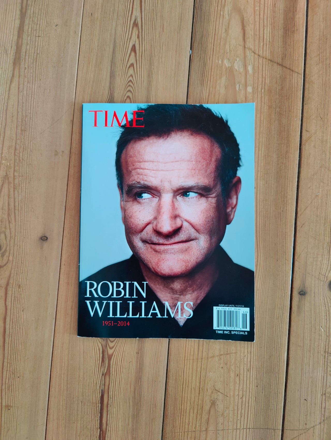 Time Magazine Robin Williams tribute | FINN-torget