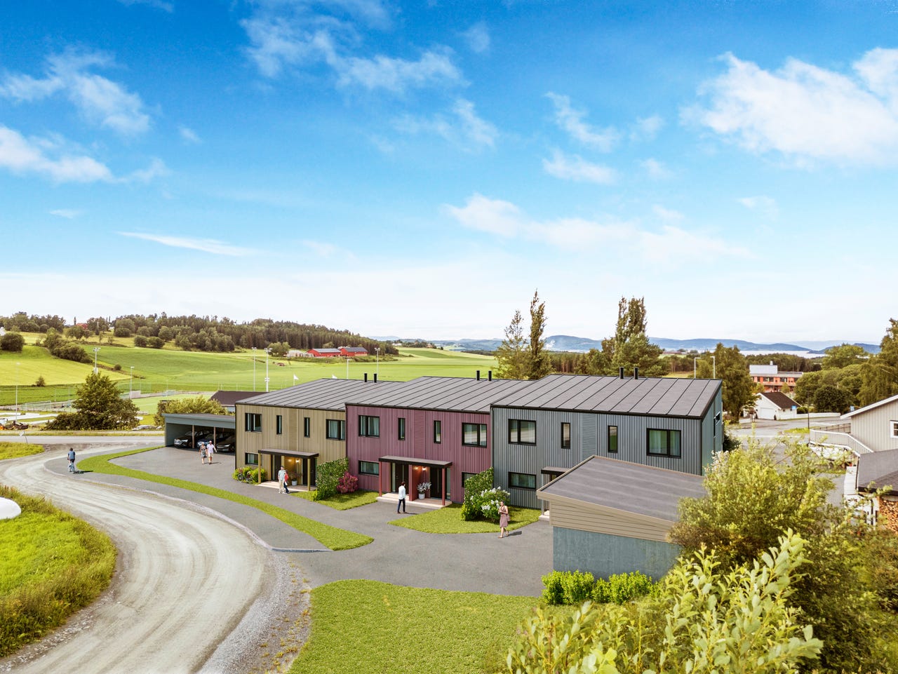 Ny boligdrøm på Levanger-nesset? Første enheter på Gjemble Søndre ...