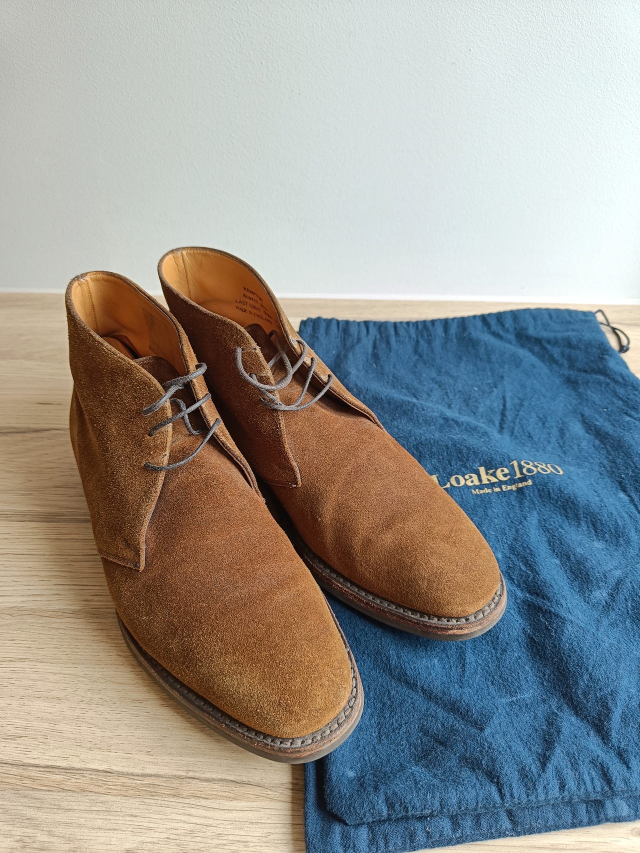 Loake 1880 Kempton Chukka Boot Suede | FINN-torget