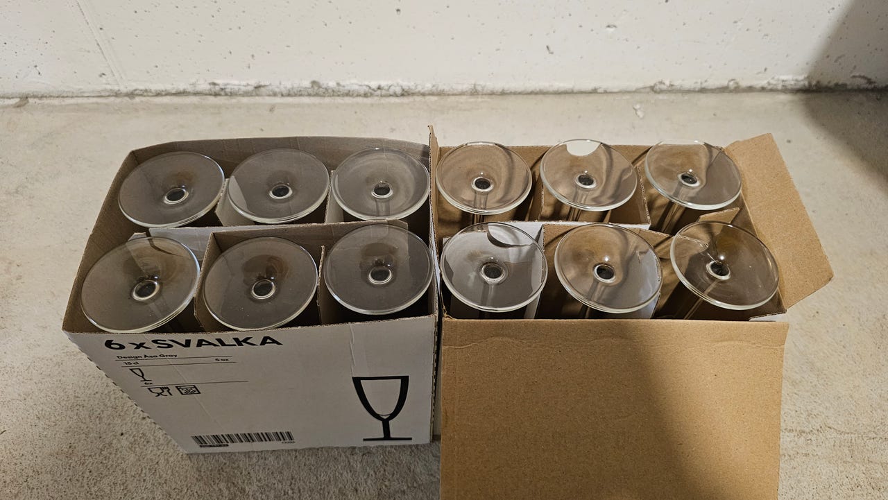 12 stk. IKEA Svalka Champangeglass | FINN-torget