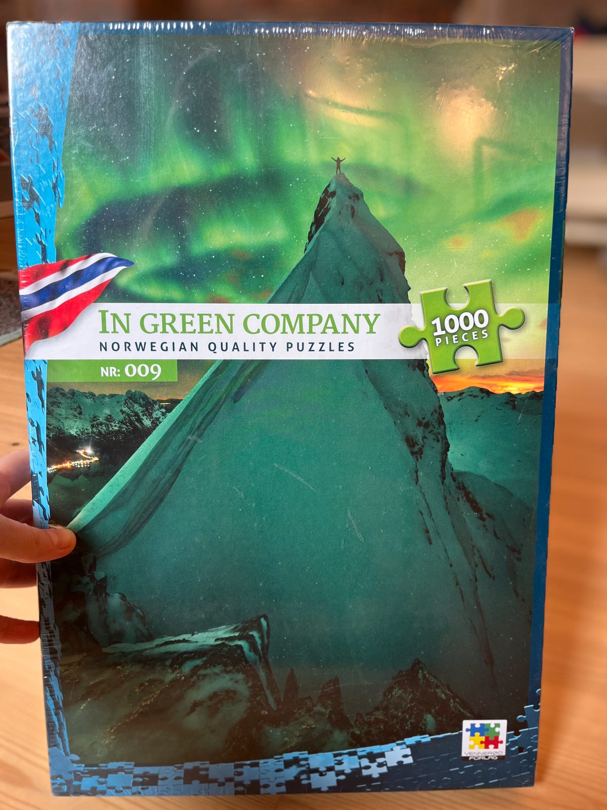 UÅPENT 1000 In Green Company 💚 🏔️ Vennerød puslespill No 009 | FINN-torget