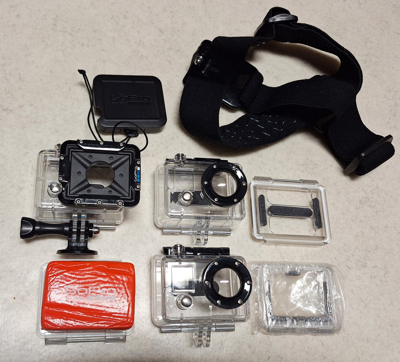 Tilbehør til GoPro Hero 2 og universal GoPro headstrap | FINN-torget