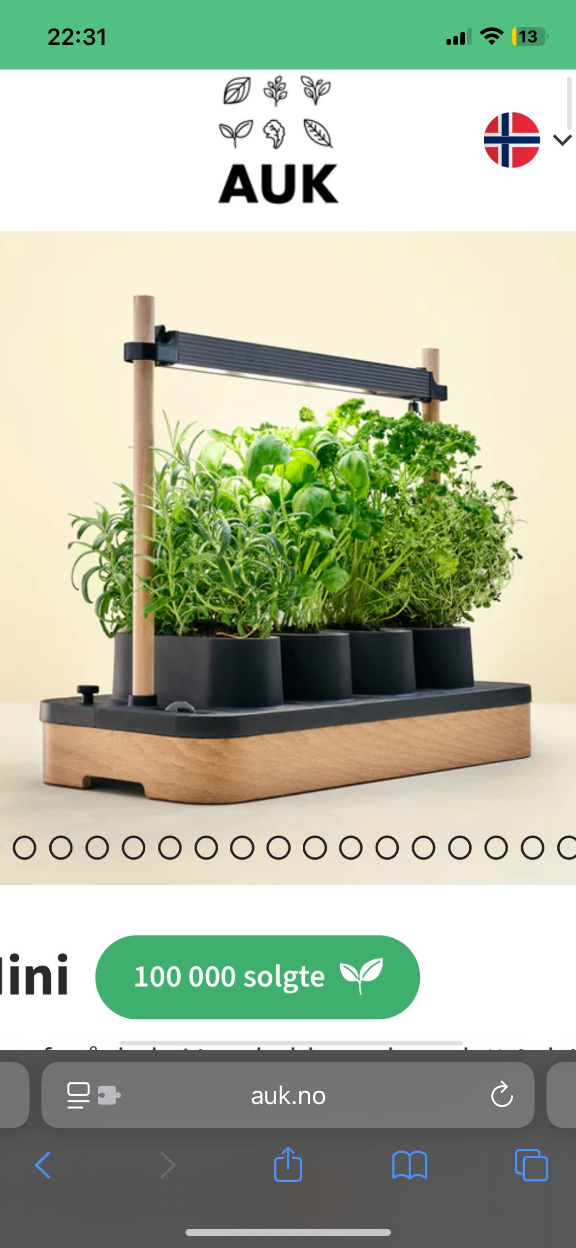 Auk mini eik/svart SELGES | FINN-torget