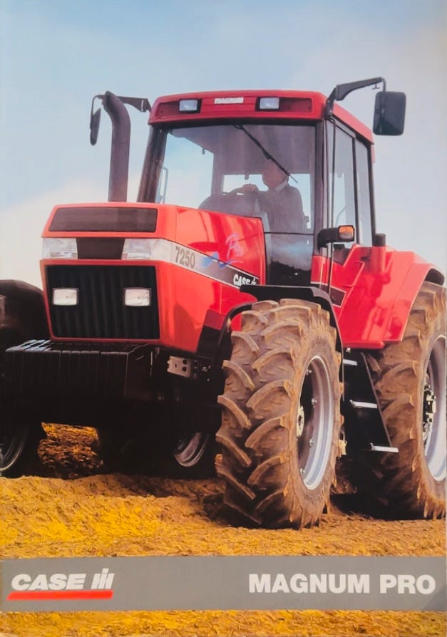 Brosjyre av Case Magnum Pro traktor - 12/1997 | FINN-torget
