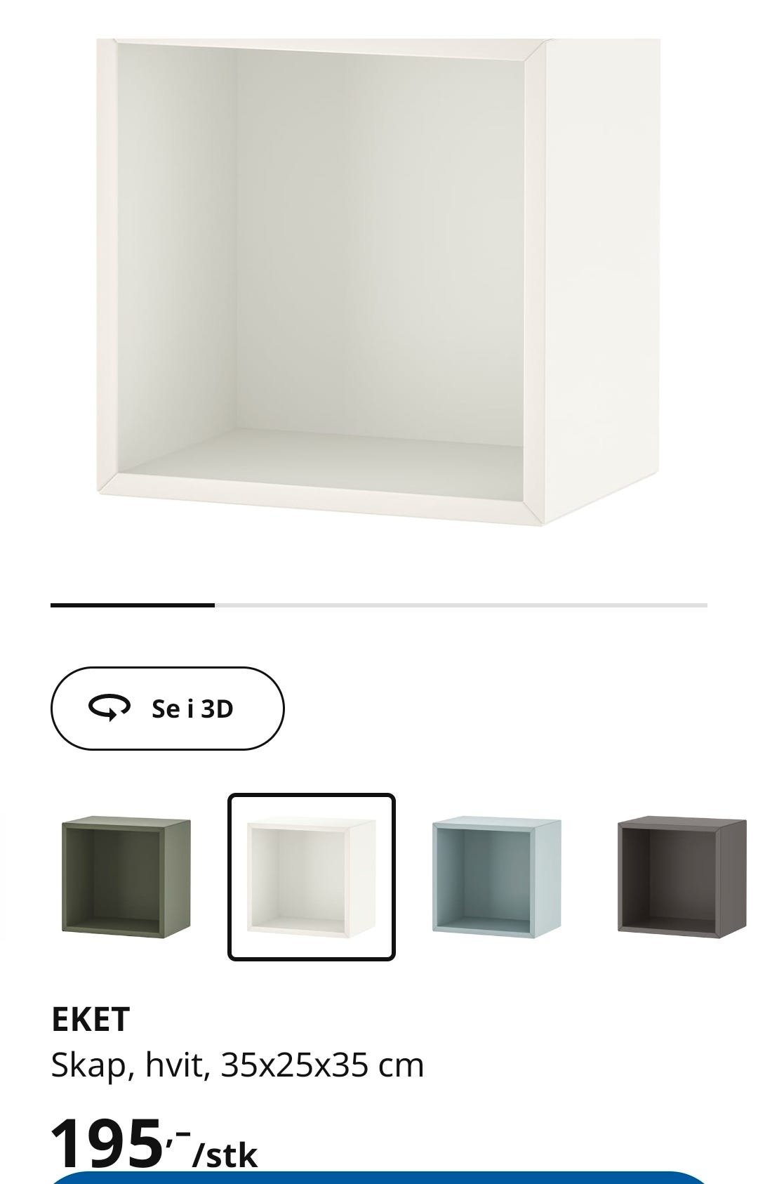 Ikea Eket hylle 100kr | FINN-torget