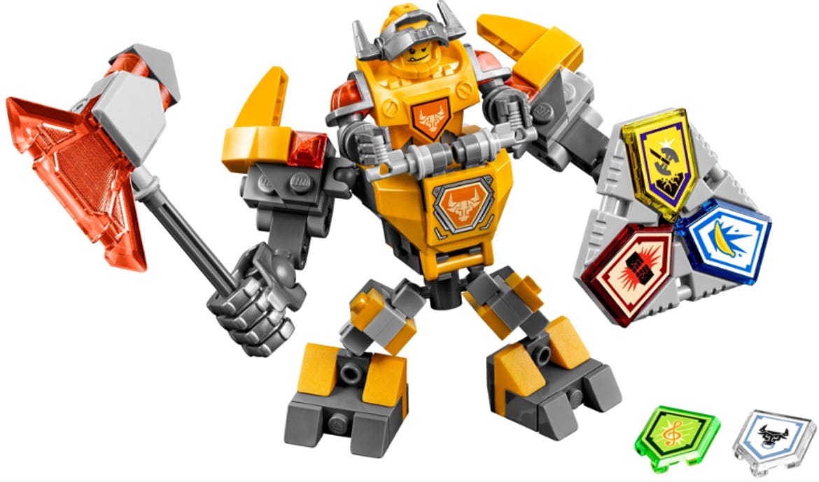 Lego Nexo Knights 70365 axl | FINN-torget