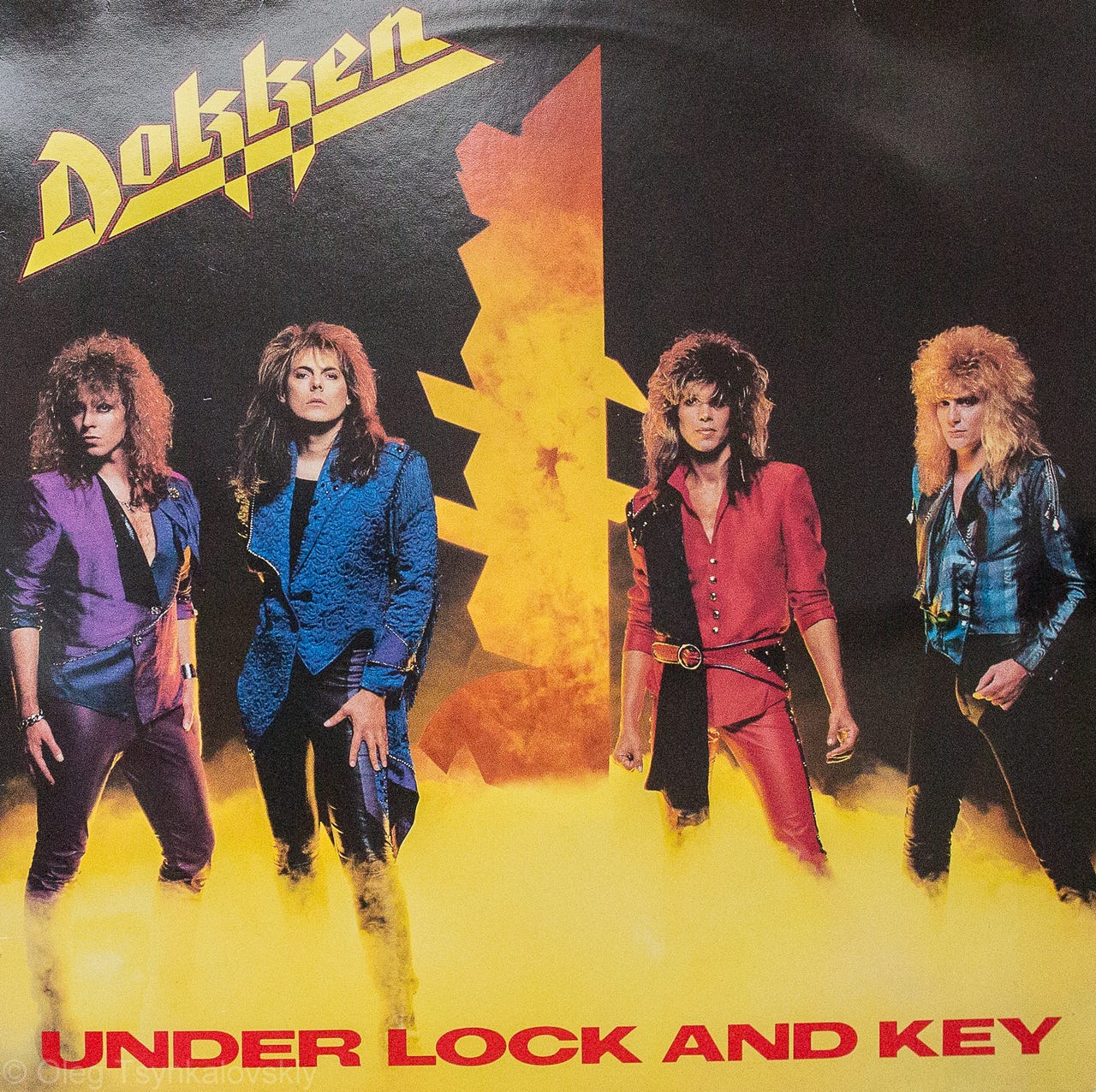 LP Under Lock And Key Dokken 1985 – Europe | FINN-torget