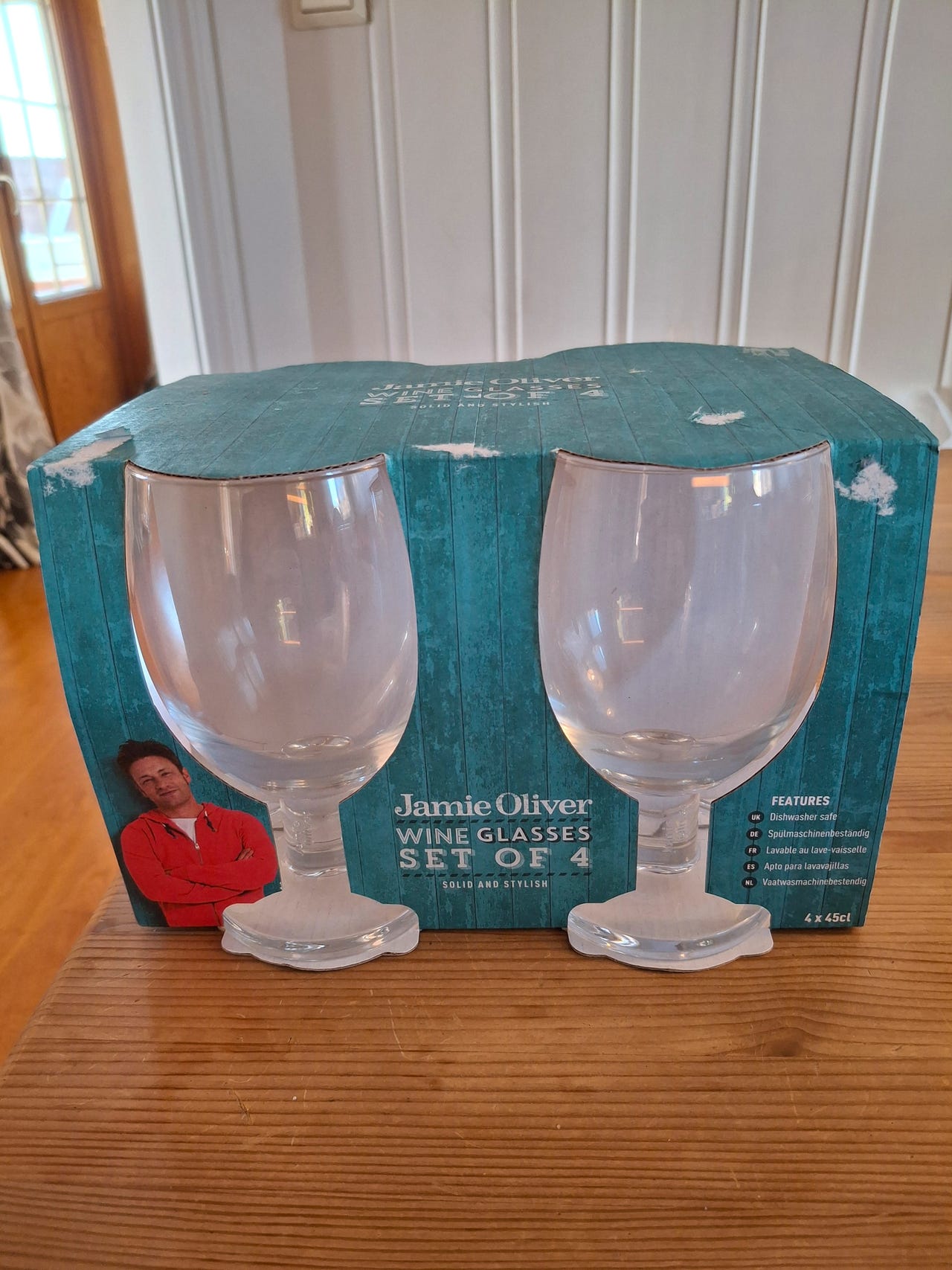 4 nye Jamie Oliver glass i eske - 45 cl | FINN-torget