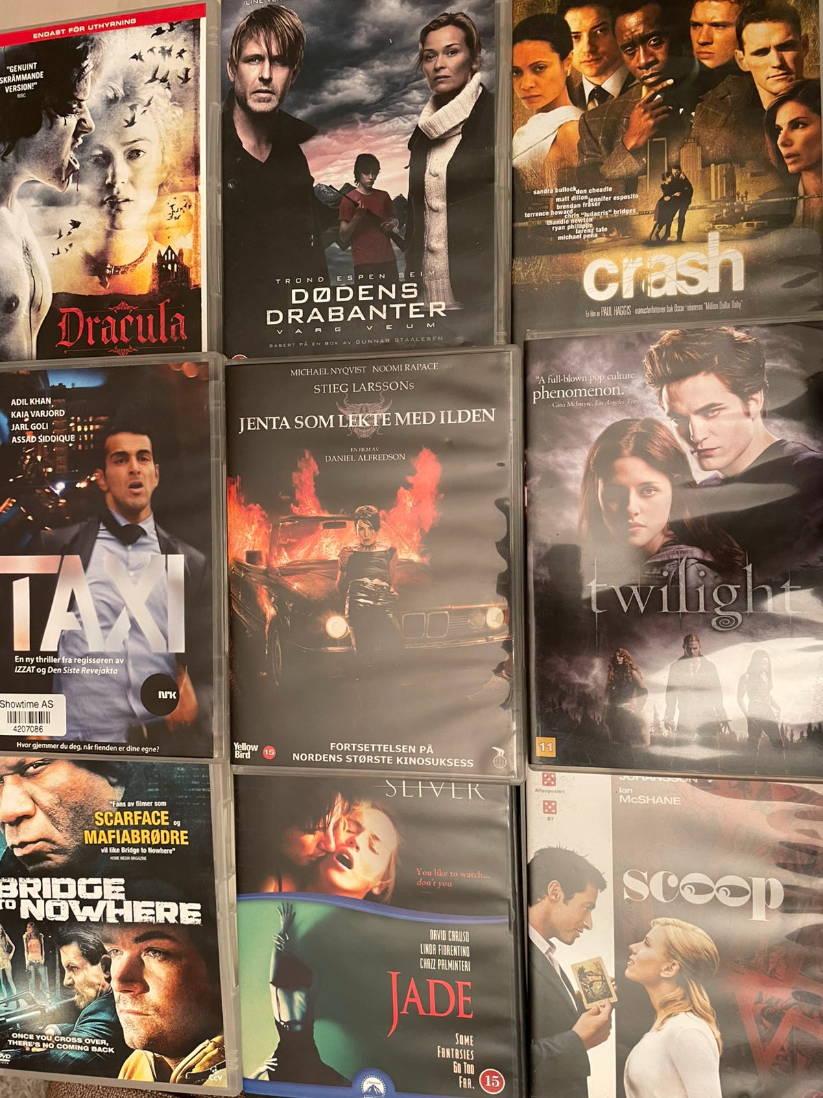 DVD pakke "Thriller" 10 disc. | FINN-torget