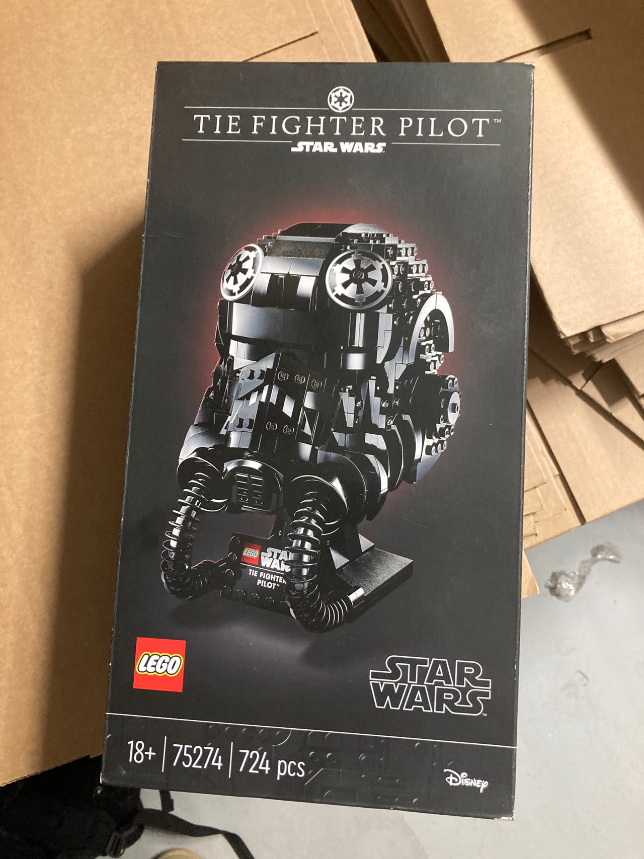 Lego 75274 Star Wars TIE Fighter Hjelm | FINN-torget