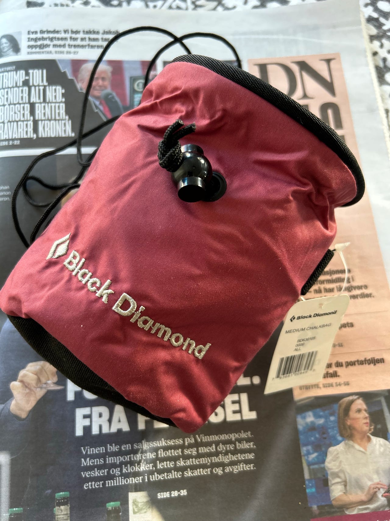 Black Diamond kalkpose og uåpnet kalk | FINN-torget