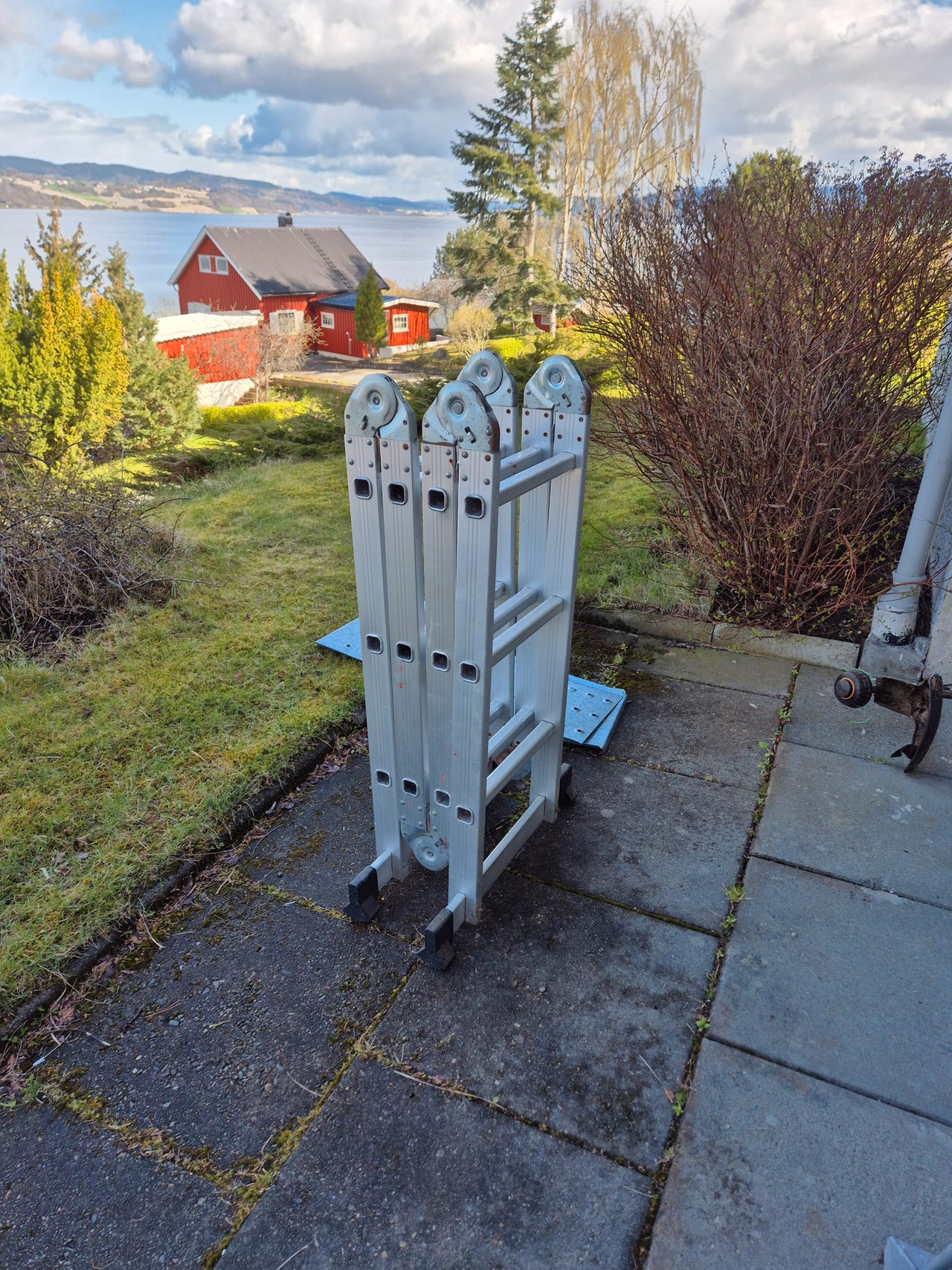 3 i 1 gardintrapp, stillas, stige | FINN-torget