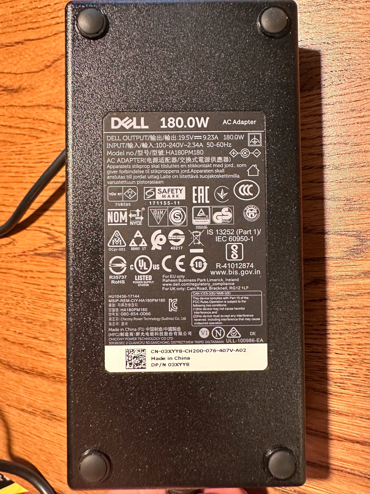 Original 180w Dell AC Adapter Lader | FINN-torget