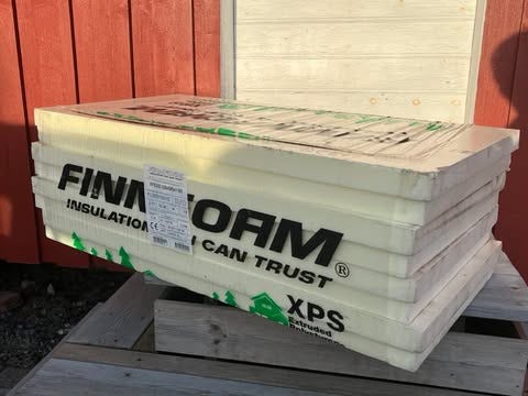 XPS 300 100mm 100x585x1185mm Isolasjon/Markisolasjon | FINN-torget
