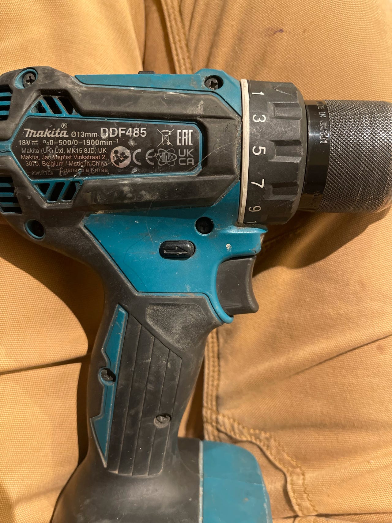 Makita DDF485 Drill 18V blå svart | FINN-torget