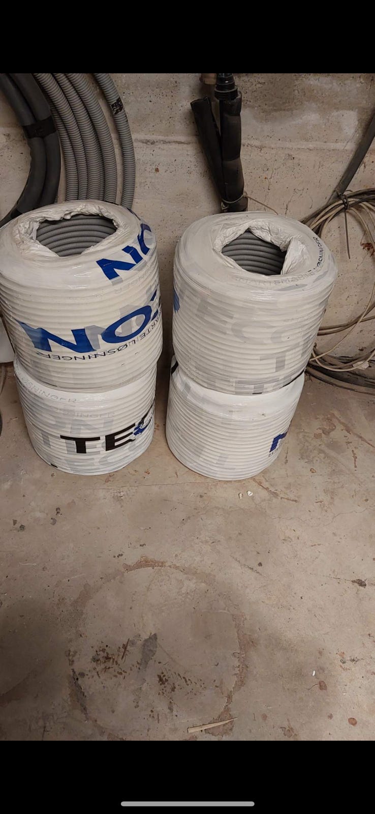 Pn kabel i rør 100 meter | FINN-torget