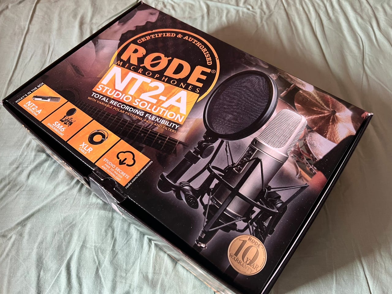 Rode NT2-A Studio Kit Solution Pack | FINN-torget